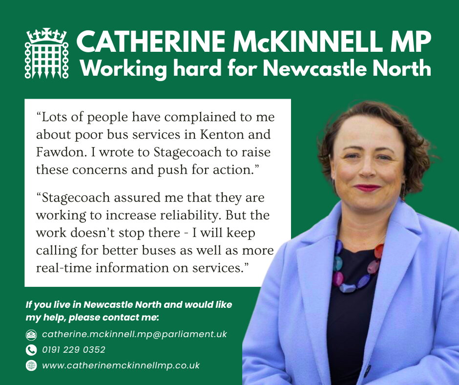 Latest News | Catherine McKinnell MP